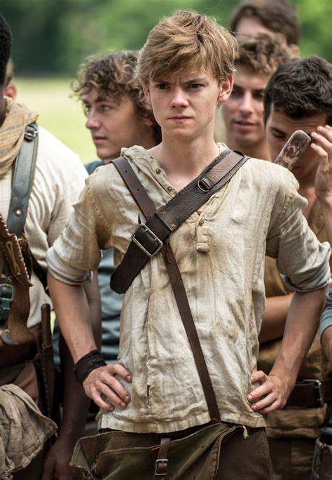 Thomas Brodie Sangster As Newt In The Maze Runner 2014 Maze Runner
