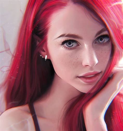 Tanya 🤭 No Instagram “model Triciapancake Procreate Art Artist
