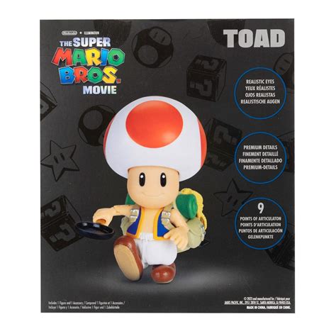 Figurka The Super Mario Bros Movie Toad
