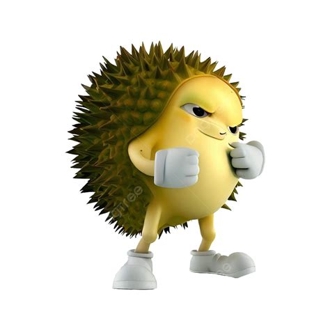 Süße Durian Charakter Ki Durian Ai Durian Psd Ai Durian Png Und Psd