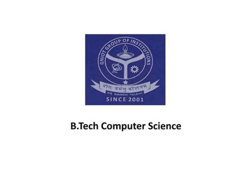 Computer Science And Engineering Brochure Pdf