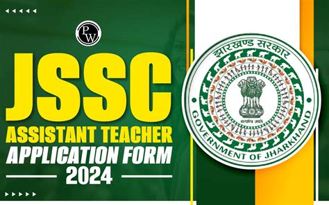 Jssc Assistant Teacher Application Form 2024 Direct Link Here