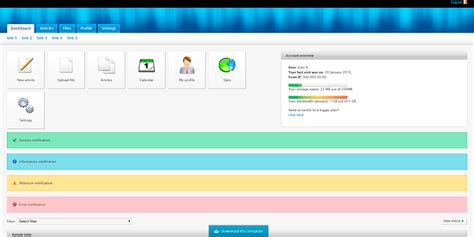 CSS Admin Panel Bypeople