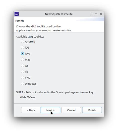 Squish For Java Swt Tutorials Squish 9 0