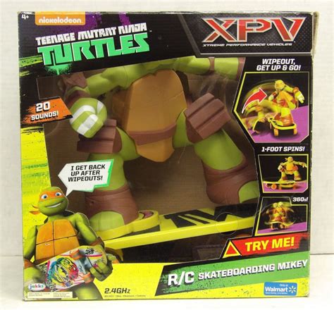Ninja Turtle Remote Control Vehicle First Ever Pizza Scented Xbox And