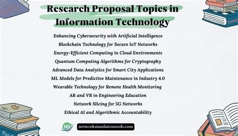 Research Proposal Projects In Information Technology Network Simulation Tools