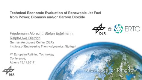 PDF Technical Economic Evaluation Of Renewable Jet Fuel From Power Biomass And Or Carbon Dioxide