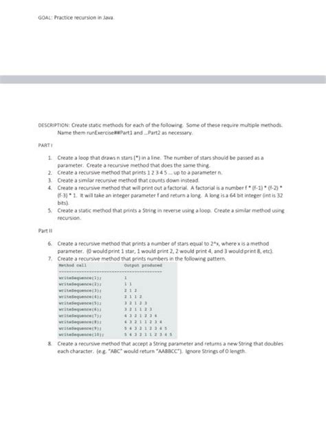 Solved DESCRIPTION Create Static Methods For Each Of The Chegg