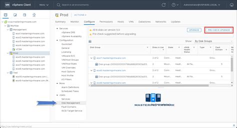 Upgrade Vsan Cluster Mastering Vmware