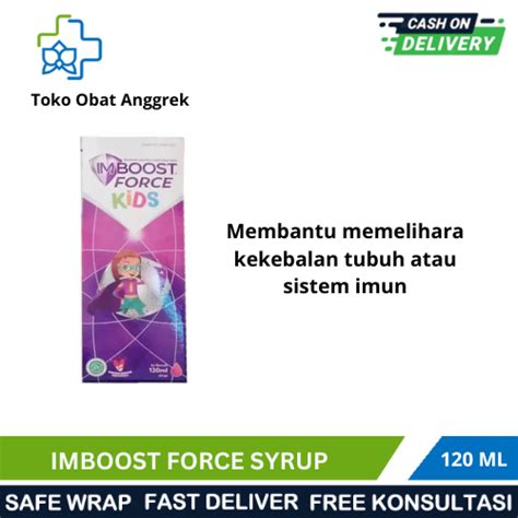 Jual Imboost Force Syr 120 Ml Vitamin Daya Tahan Tubuh Shopee Indonesia