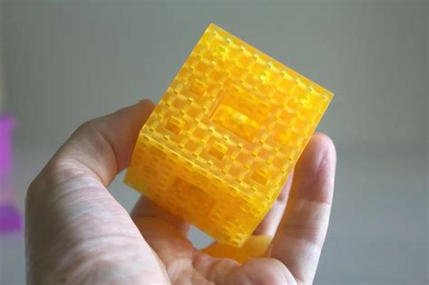 Menger Sponge Sierpinski Cube With Stand By Fab3d Udesc Download Free Stl Model