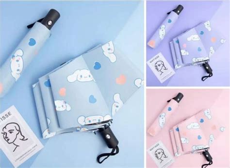 Lje Cinamon Roll Cute Uv Automatic Sunlight And Rainny Umbrella Lazada Ph