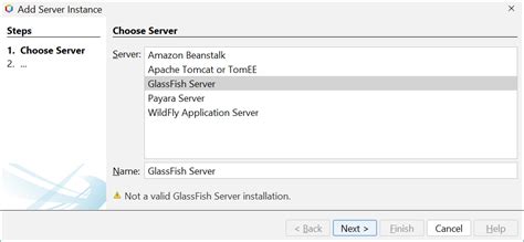 Jakarta Ee Cannot Add Glassfish Server To Netbeans Ide Stack Overflow