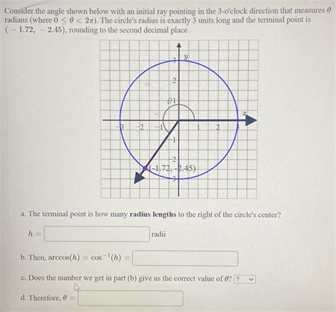 Solved Consider The Angle Shown Below With An Initial Ray Pointing In