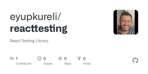 Github Eyupkurelireacttesting React Testing Library