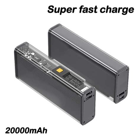 Promo Sutu W Super Fast Charging Powerbank Mah Dua Output Usb Type C Abu Abu Diskon