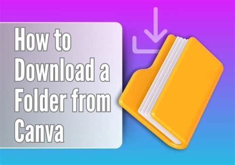 How To Download A Folder In Canva Turnit Studio