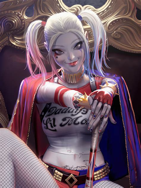 Harley Quinn Dc Anti Hero Comics 4k Wallpaper Download