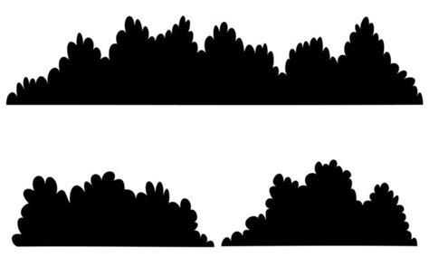 Tree Line Silhouette Vector Art Icons And Graphics For Free Download