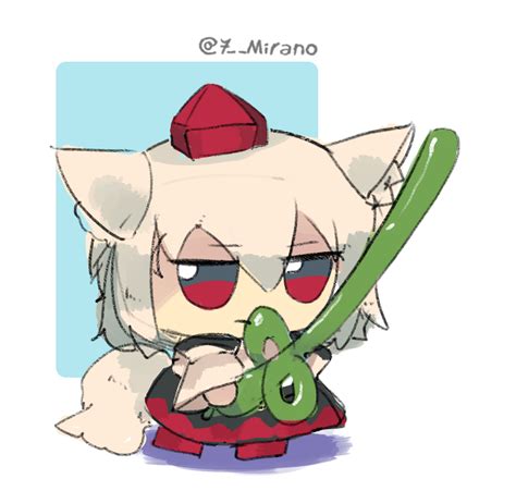 Inubashiri Momiji Touhou Drawn By 7 Mirano Danbooru
