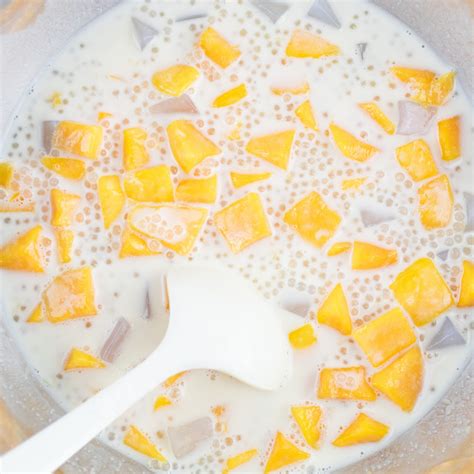 Mango Sago With Coconut Jelly — Vicky Pham