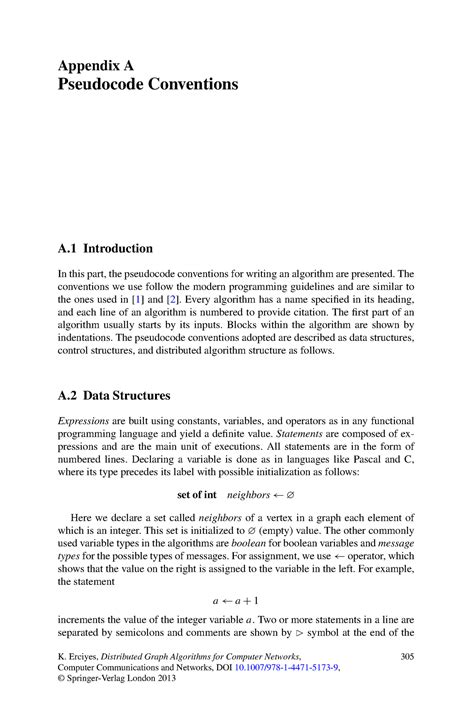 2013 Bookmatter Distributed Graph Algorithms For C Appendix A