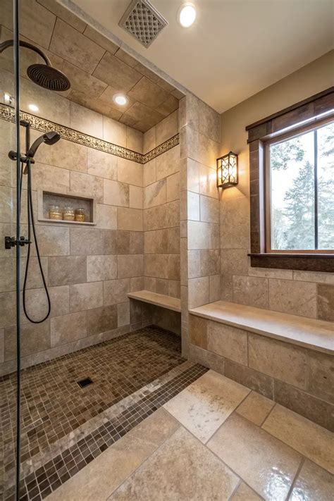 15 Inspiring Doorless Walk In Shower Ideas Shower Rehab Showers