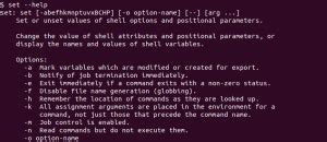 Bash Set Command Tutorial LinuxTect