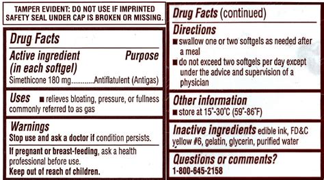 Buy Simethicone 180 Mg Generic For Phazyme Ultra Strength Anti Gas 60 Softgels Pack Of 8 Online