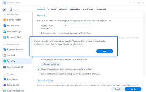 Synology System Configuration Backup Failed Marius Hosting
