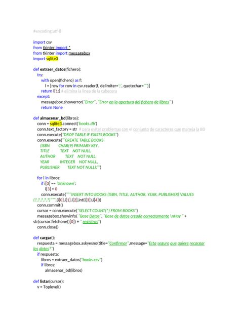 Solución Ejercicios Python Ii 2 Pdf