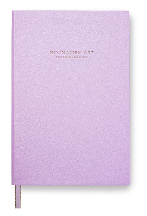 Soft Cover Notebook Pink Minimalismart