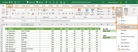 Show Formulas In Excel