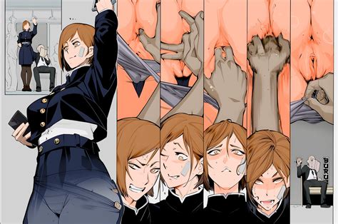 Rule 34 1boy 1girls Ajaycolor Anal Fingering Ass Bandage Brown Eyes