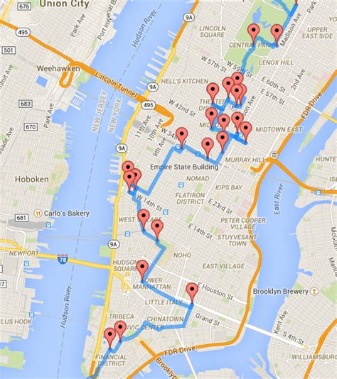 New York City The Best Walking Tour To See All The Popular Spots