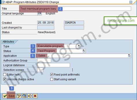 TCODE SE ABAP EDITOR CREATE PROGRAM ILMUPROGRAM