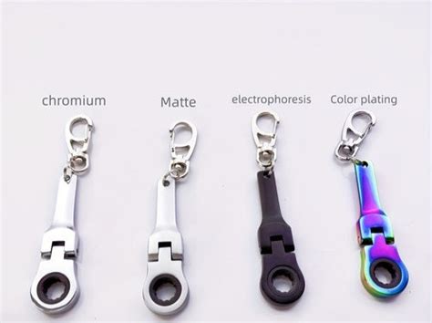 10mm Ratcheting Ring Spanner Key Chain Abg Creative Customs