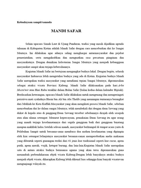 Kebudayaan Sampit Pdf