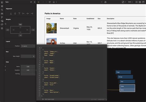 Using The Table Node To Display Data Noodl