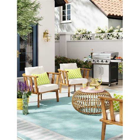Laurel Foundry Modern Farmhouse Cherri Patio Chair With Cushions