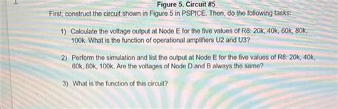 Solved Figure Circuit Figure Circuit First Chegg