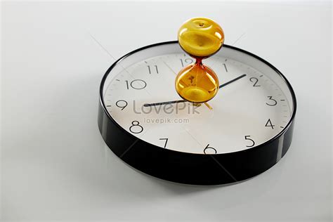 시계와 모래시계 개념 사진 무료 다운로드 Lovepik