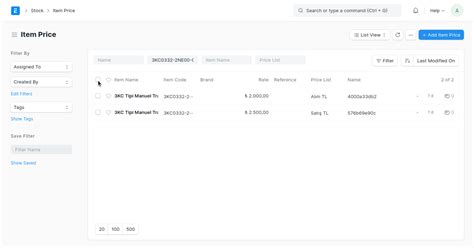 Bug Bulk Update Of The Item Price Valid Upto Field Generates An