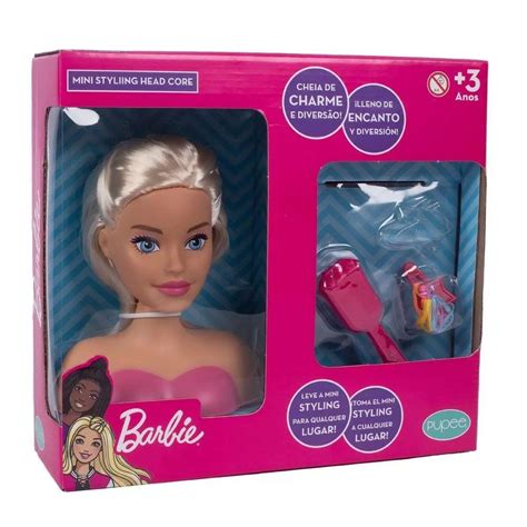 Boneca Barbie Mini Busto Styling Head Shopee Brasil