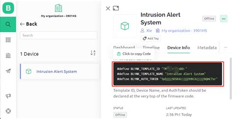 レッスン49 Blynkを使った侵入通知システム — Sunfounder Universal Maker Sensor Kit ドキュメント