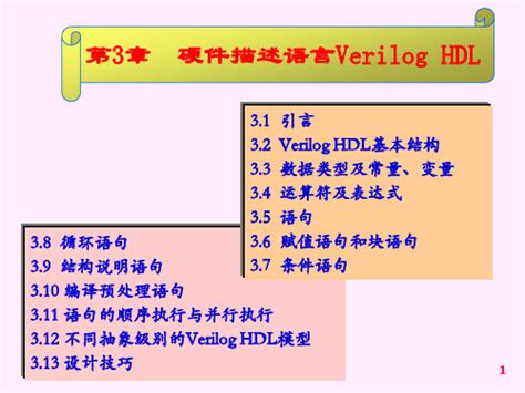 完整版verilog教程 夏宇闻 文档下载 小不点搜索