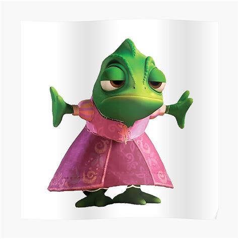 Pascal The Chameleon From Tangled Desktop Wallpaper OFF