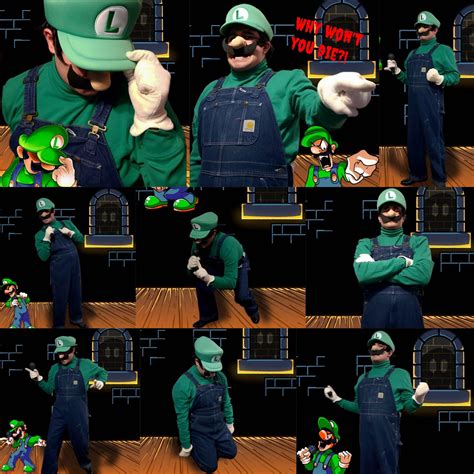 Fnf Mario Madness V2 Ogn Luigi By Cosplayer J0hn On Deviantart