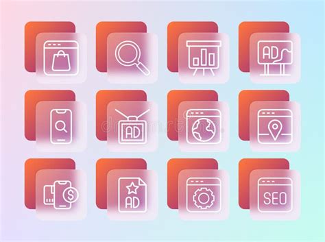 Set Line Advertising Worldwide Browser Setting Board With Graph Chart Online Shopping On