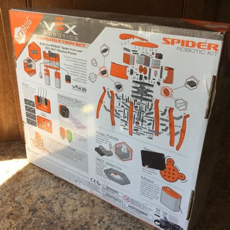 Hexbug Vex Robotics Spider Robotic Construction Set With Remote Control New 1758757567